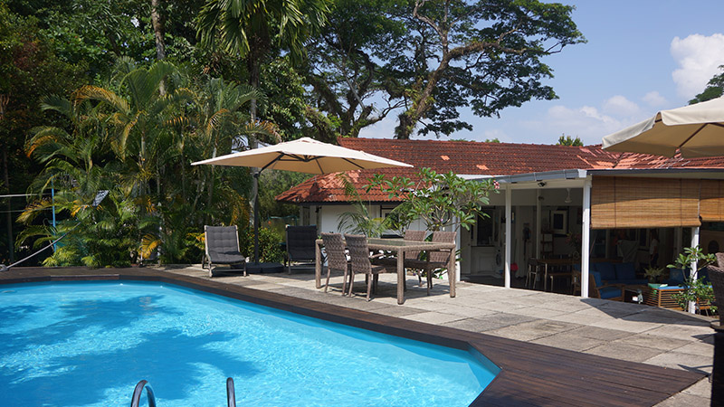 Black and whites at Seletar Camp home to many long-term expats