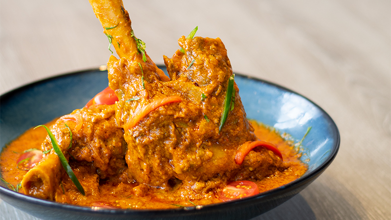 Atrium Restaurant Mutton Recipe for Lamb Shank Rogan Josh